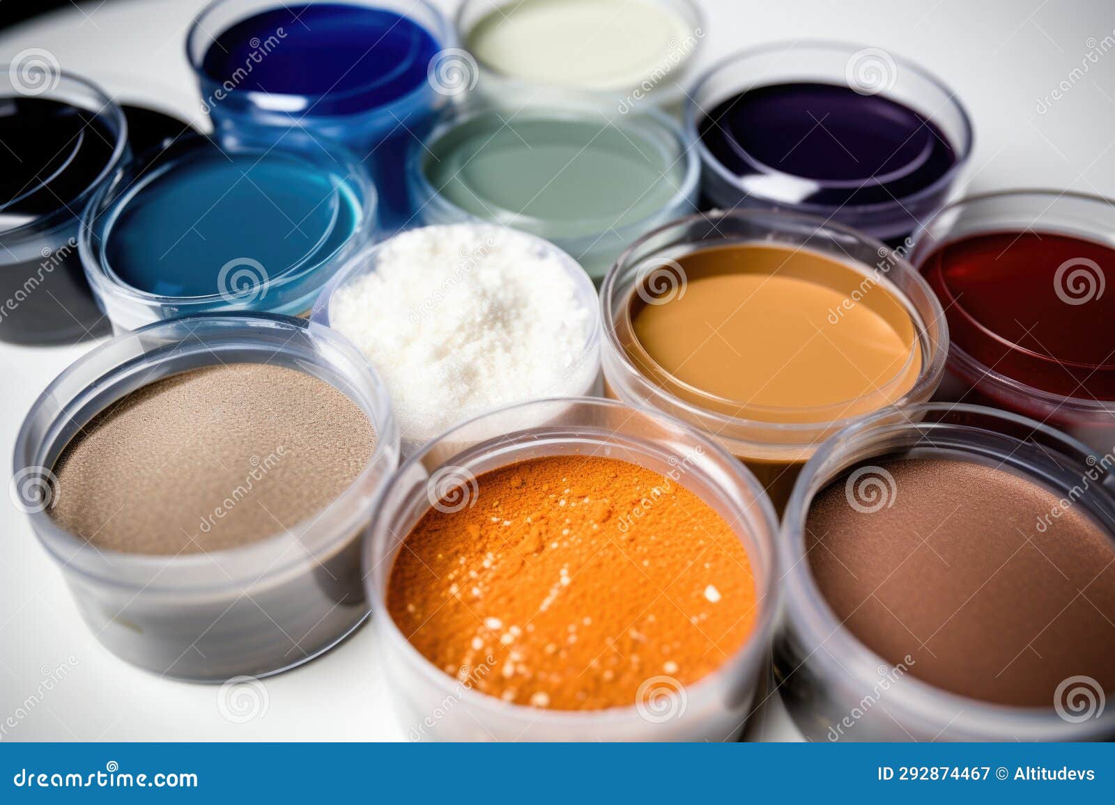 Raw Materials Used for Making Spectacle Lenses Stock Image - Image of ...