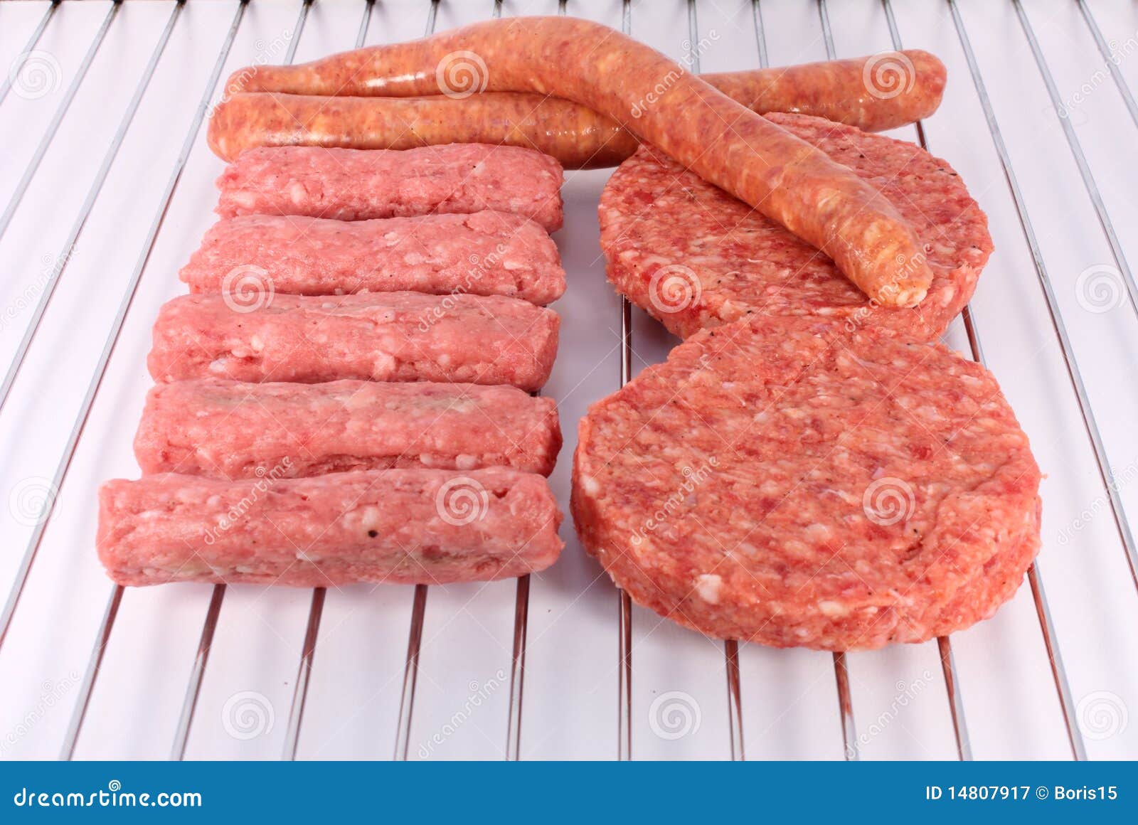 Raw meat stock image. Image of lunch, food, smoke, outdoors - 14807917