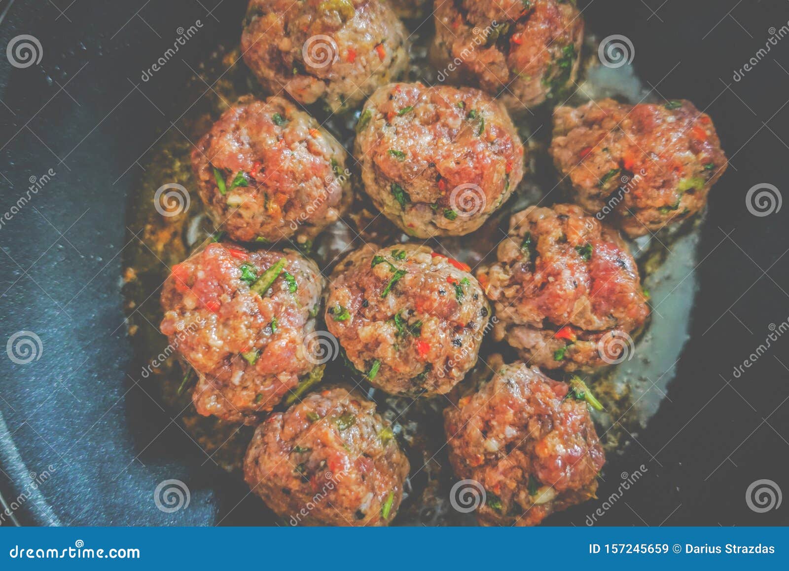 Raw beef meat balls stock image. Image of balls, mince - 157245659