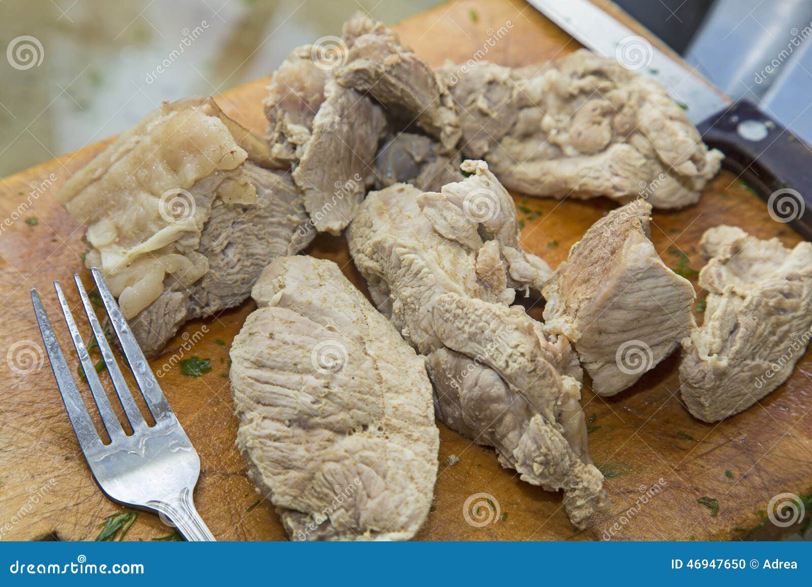 Boiled Raw Meat Ready To Grill Stock Photo - Image of foods, ready ...