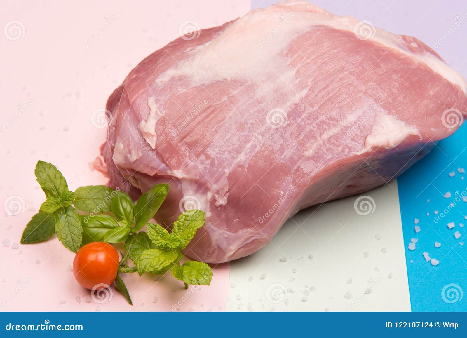 Fresh raw pork stock photo. Image of backgrounds, object - 122107124