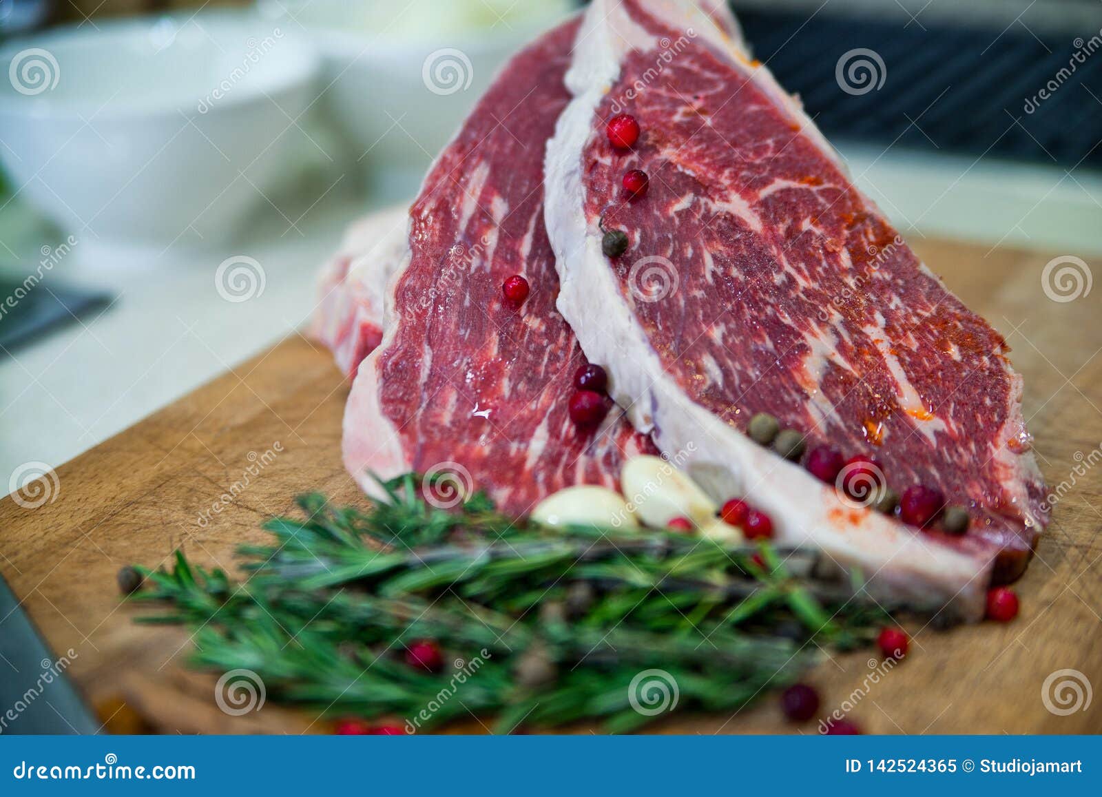 Raw meat before cooking stock image. Image of food, board - 142524365