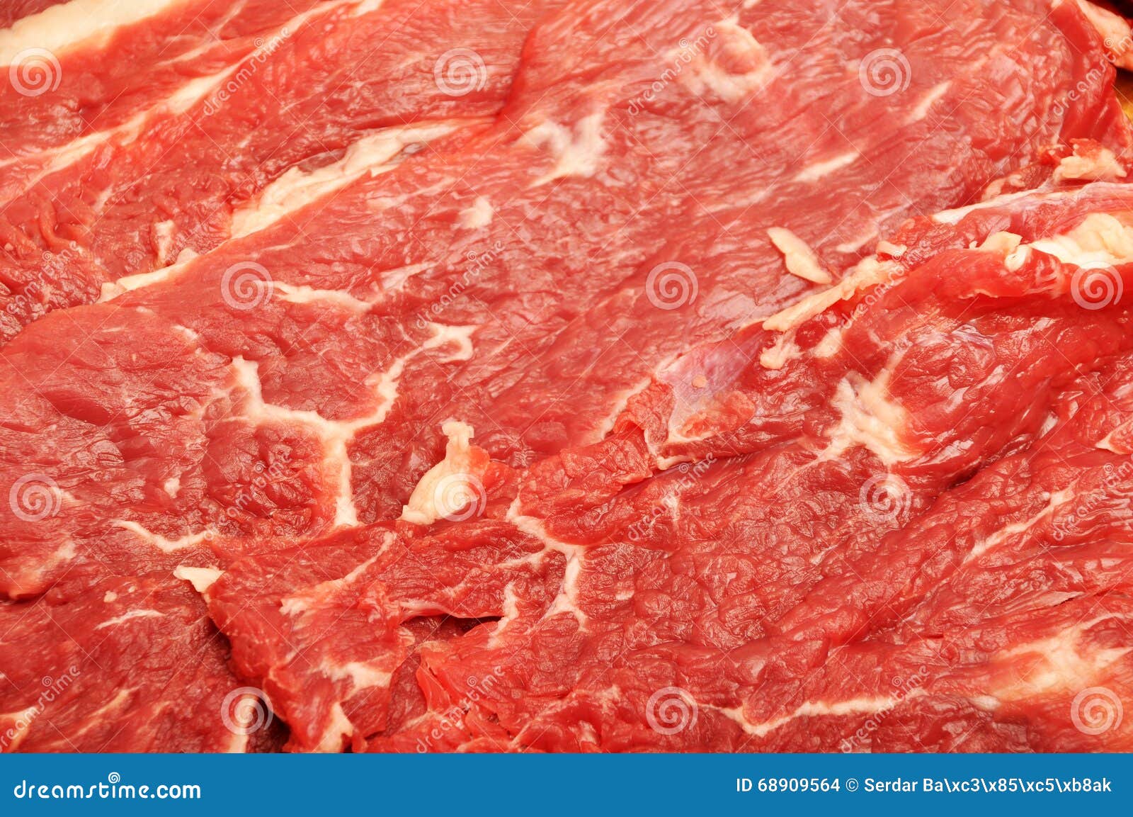 Raw meat stock photo. Image of dish, animal, delicious - 68909564