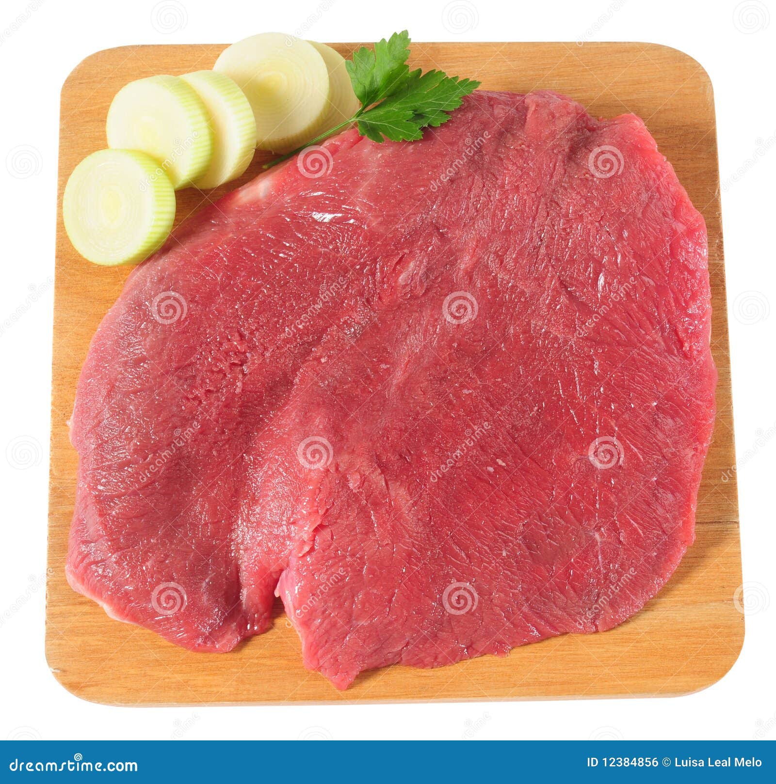 Raw meat. Isolated stock photo. Image of ingredient, board - 12384856
