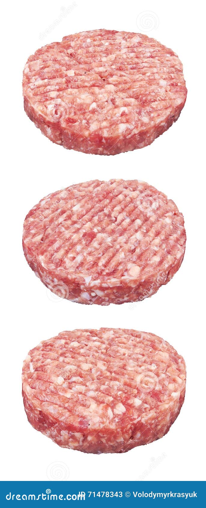 Raw meat patty stock image. Image of blood, hamburger - 71478343
