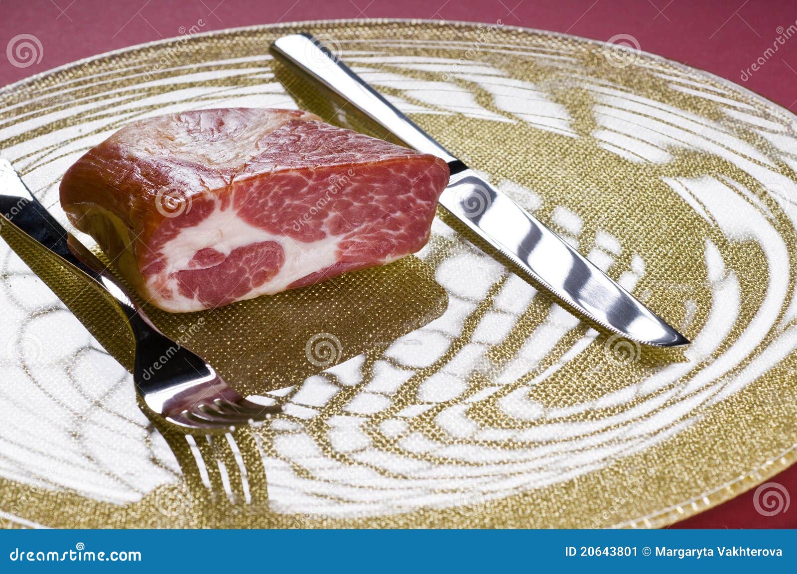Raw meat on a plate stock image. Image of edible, meal - 20643801