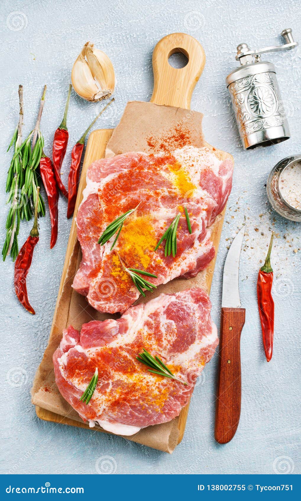 Raw meat stock image. Image of beef, paper, salt, brisket - 138002755