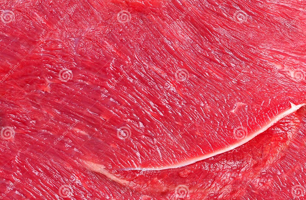 Raw Meat Texture Background Stock Image - Image of portion, fillet ...