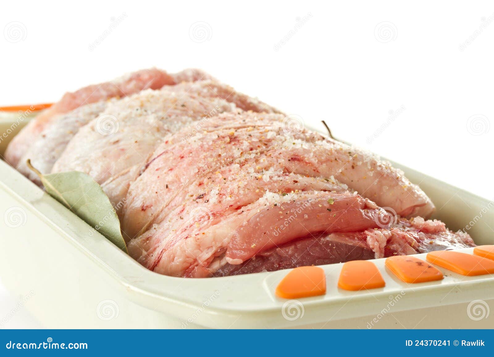 Raw meat wrapped in a roll stock image. Image of diet - 24370241