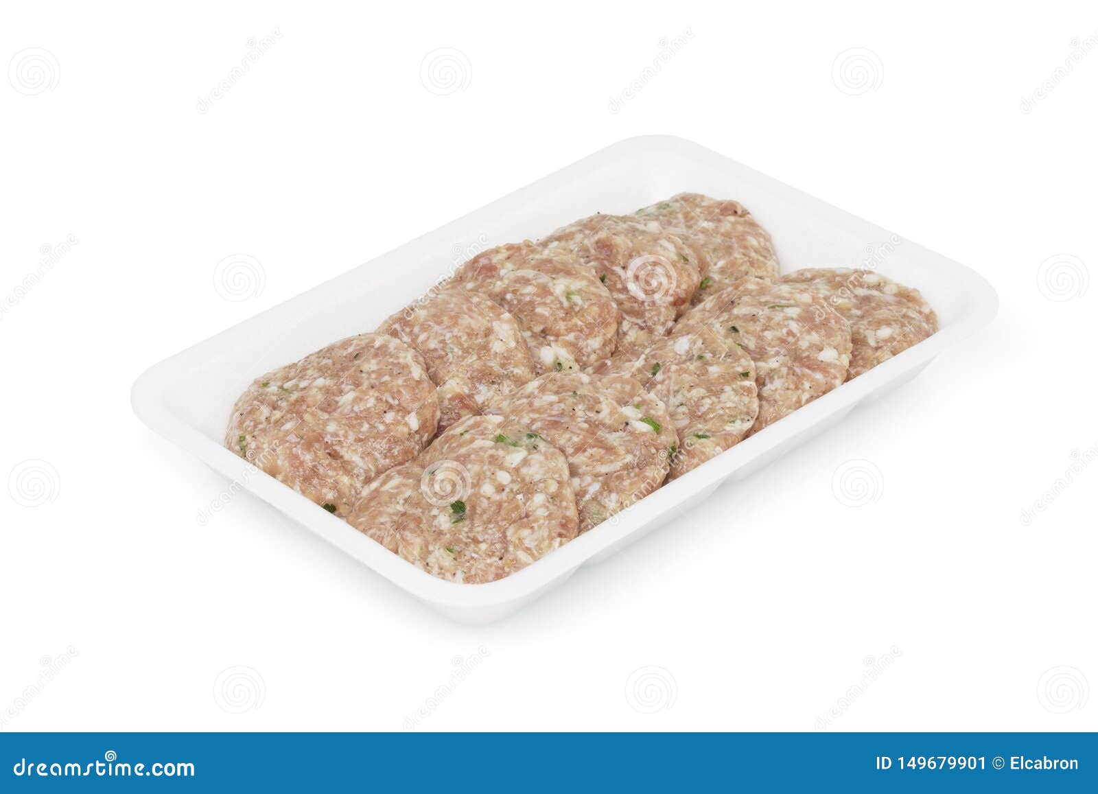 Meatballs Set, Isolated On A White Background. Meatballs With Tomato ...