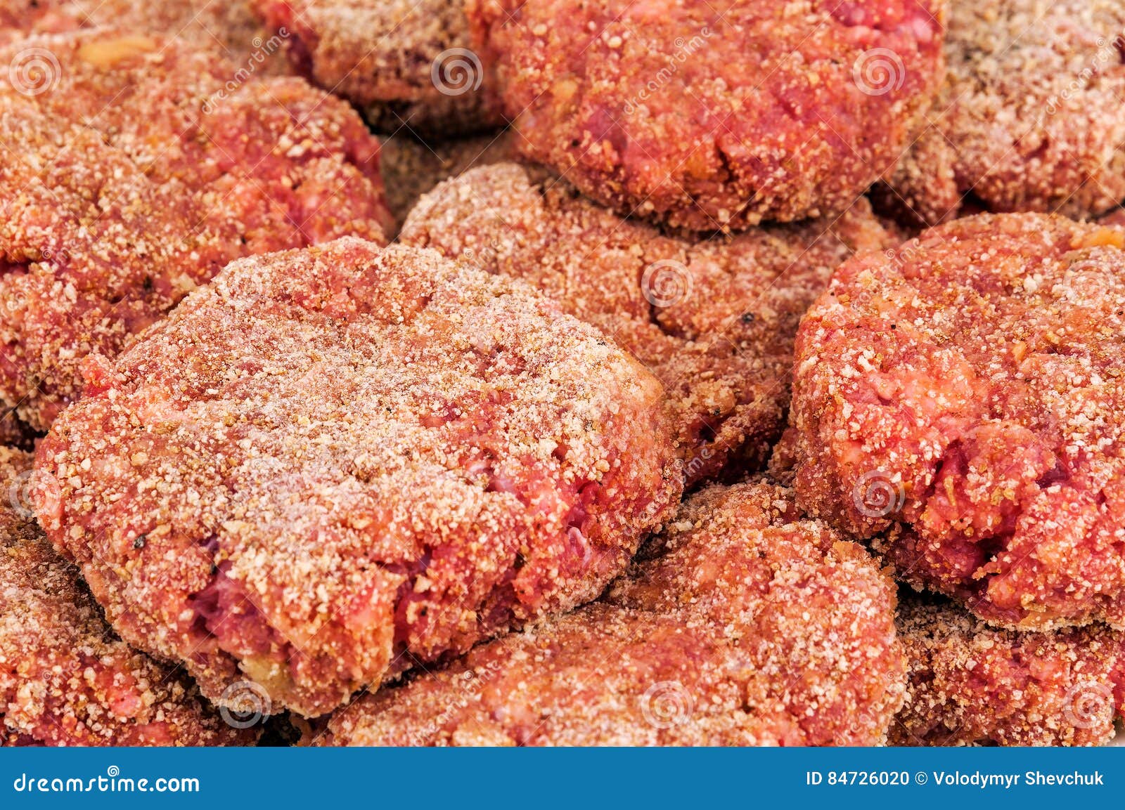Raw meatballs texture stock photo. Image of cooking, space - 84726020