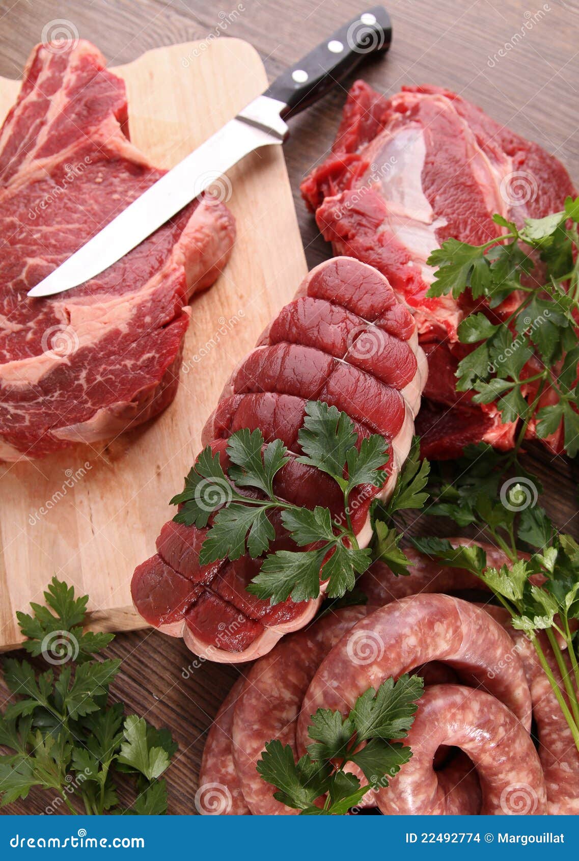 Raw meats stock photo. Image of studio, beefsteak, steak - 22492774