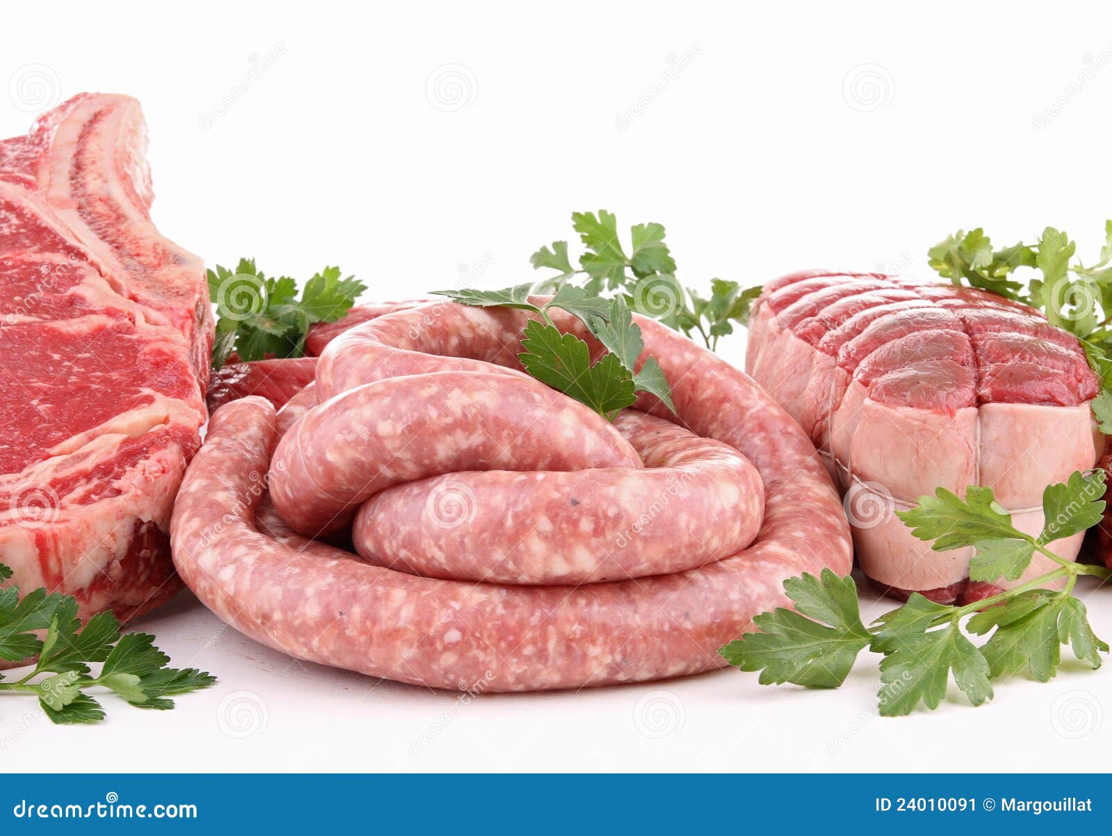 Raw meats stock image. Image of edible, butcher, meat - 24010091