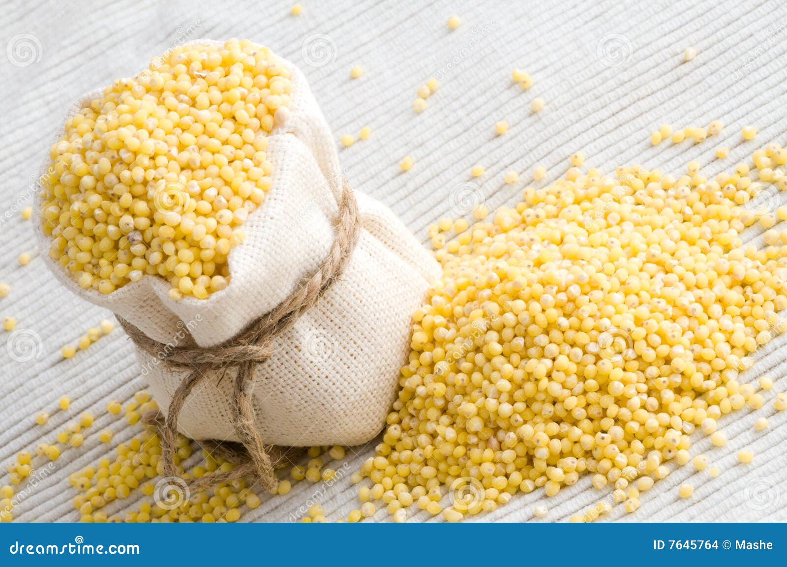 Raw Millet stock photo. Image of close, macro, cooking - 7645764