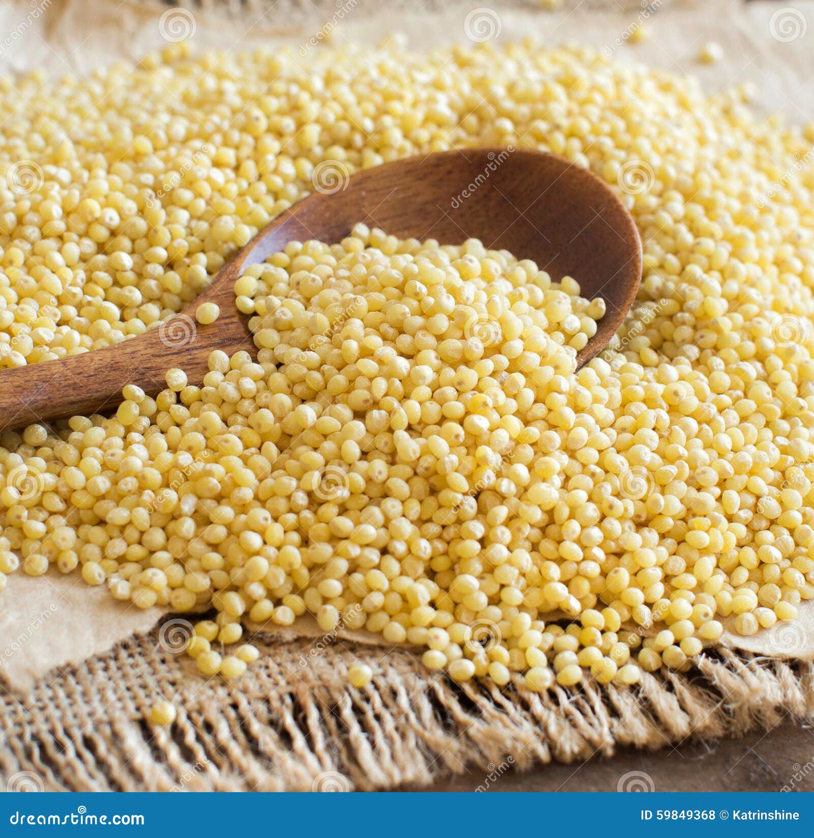 Raw millet stock photo. Image of nutritious, proso, diet - 59849368