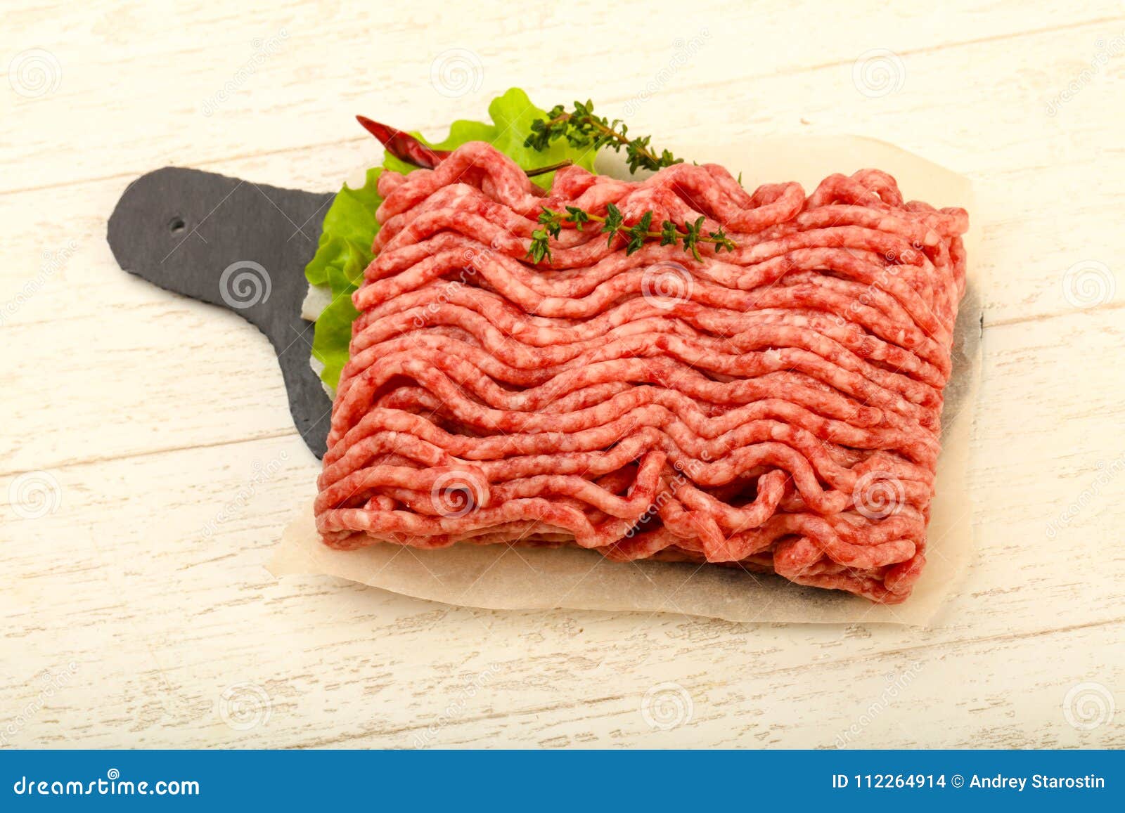 Raw minced beef meat stock photo. Image of mince, protein - 112264914