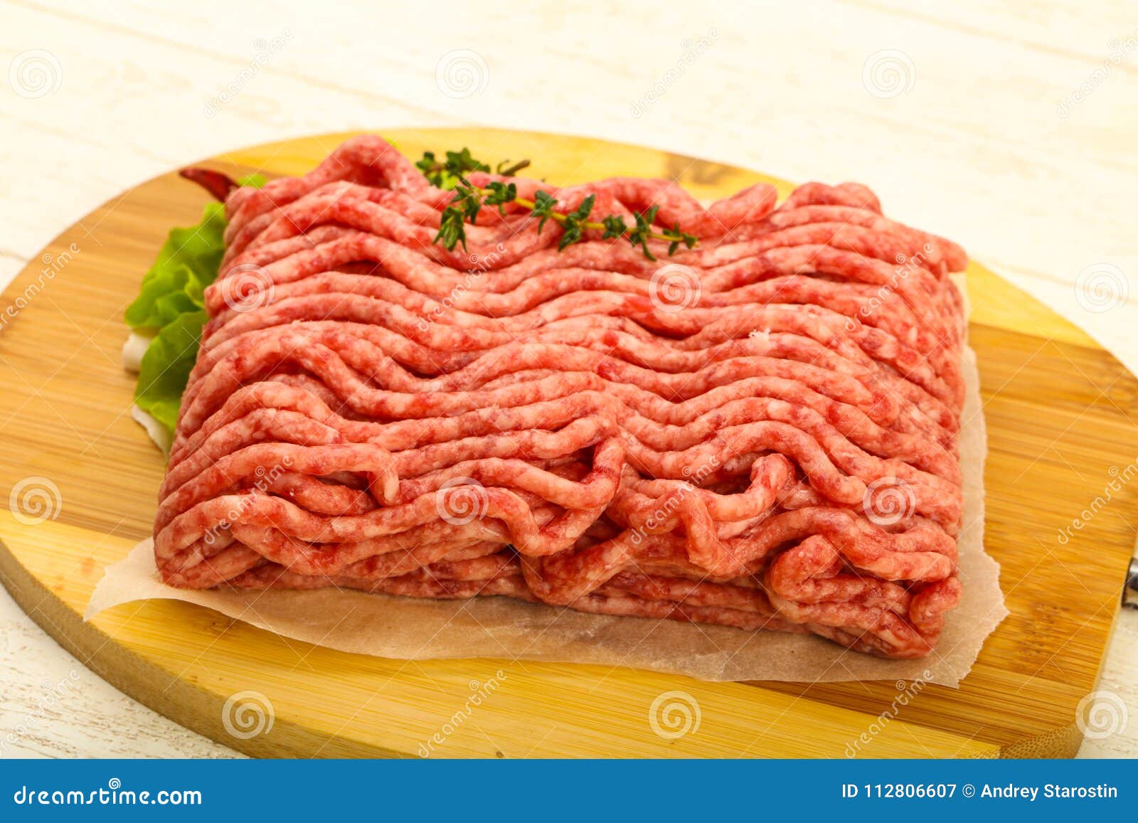 Raw minced beef meat stock image. Image of ingredient - 112806607