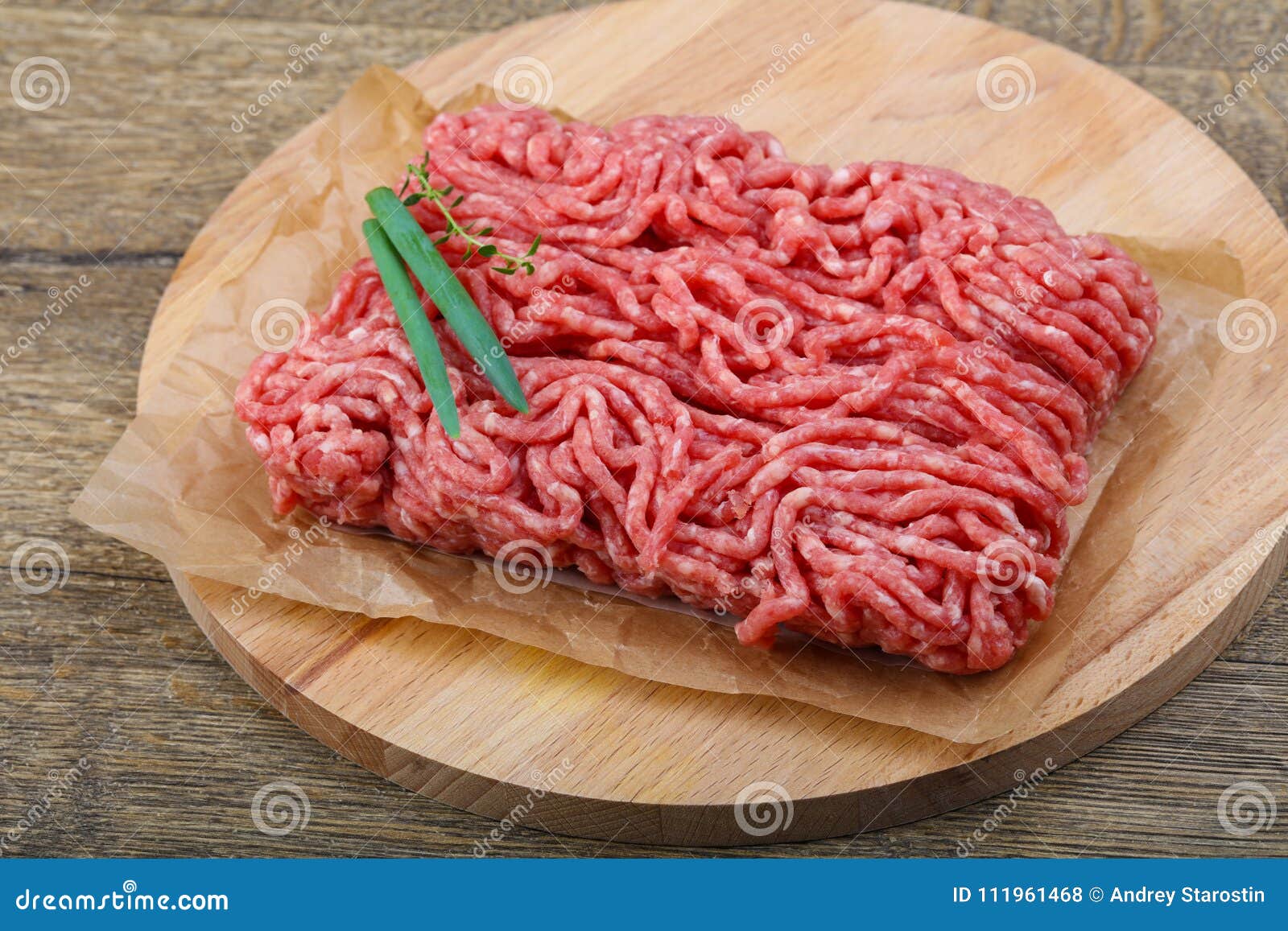 Minced beef stock photo. Image of uncooked, ingredient - 111961468