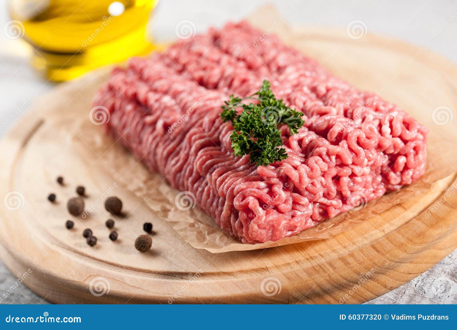 Raw minced meat stock photo. Image of dish, fresh, mett - 60377320