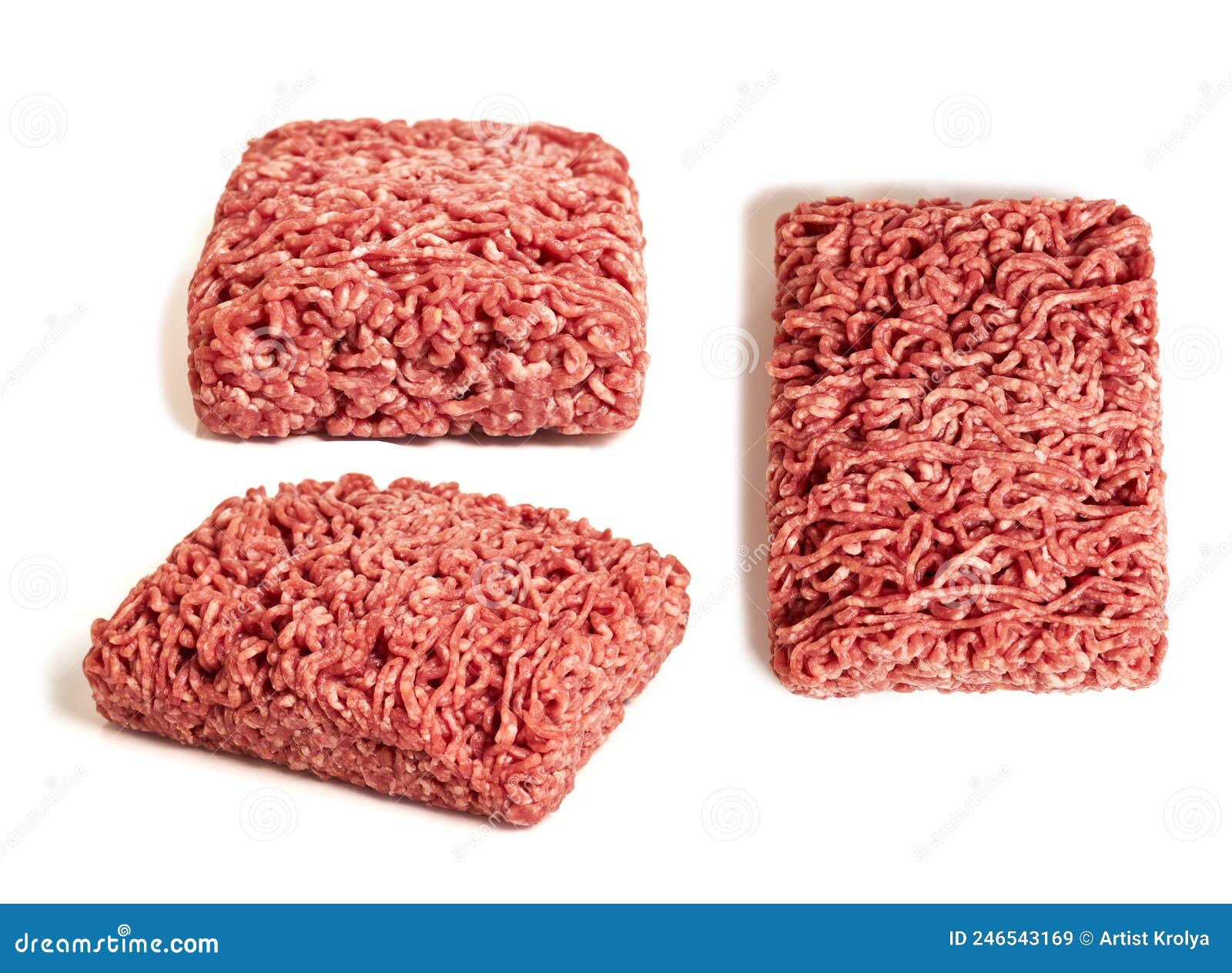 Raw minced meat isolated stock image. Image of burger - 246543169