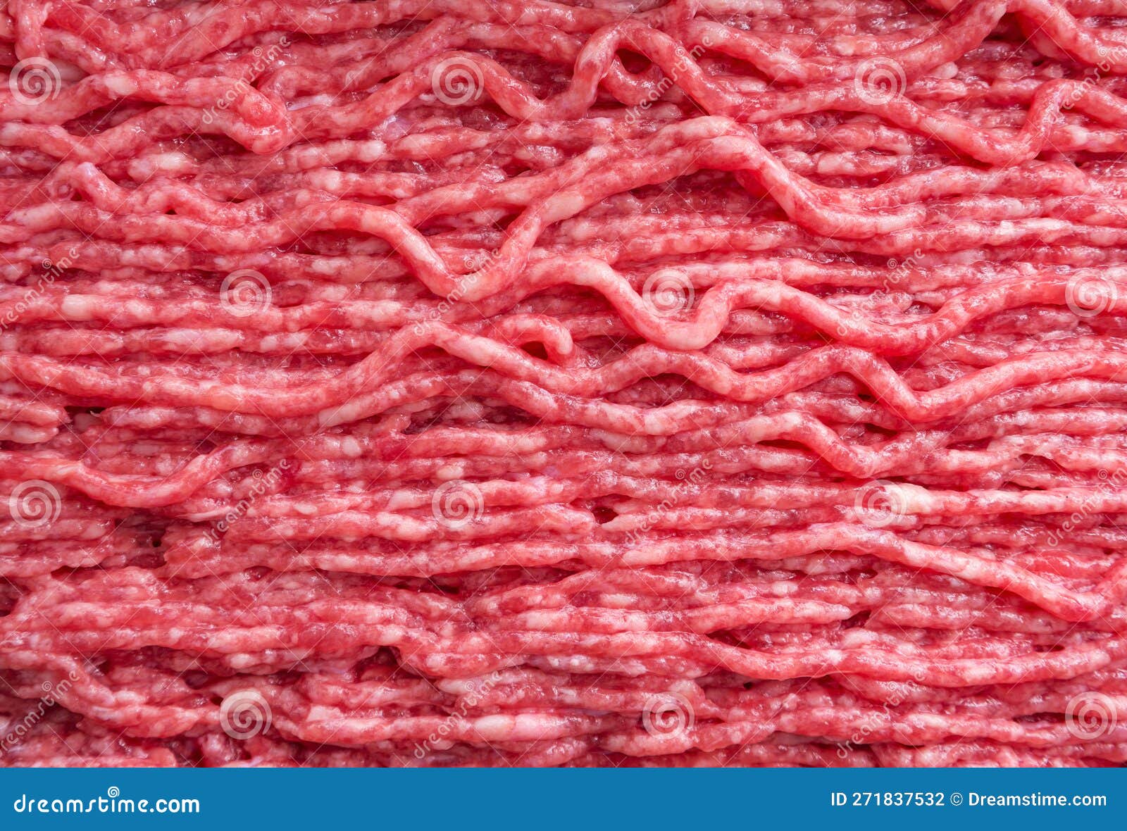 Raw minced meat texture. stock photo. Image of freshness - 271837532