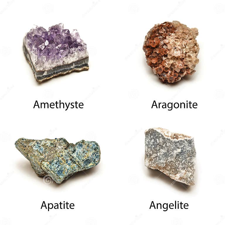 Raw minerals stock photo. Image of black, crystal, earth - 28498384