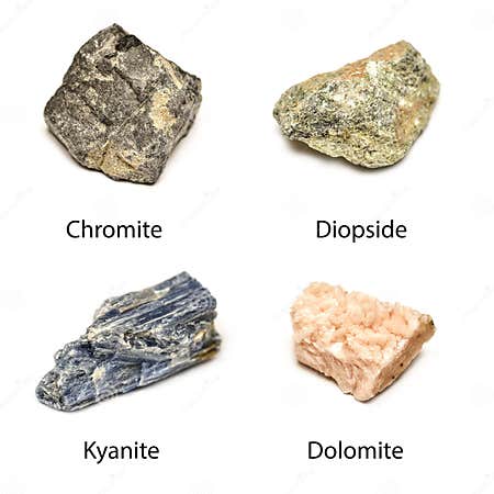 Raw minerals stock photo. Image of gemstone, black, healing - 28499018