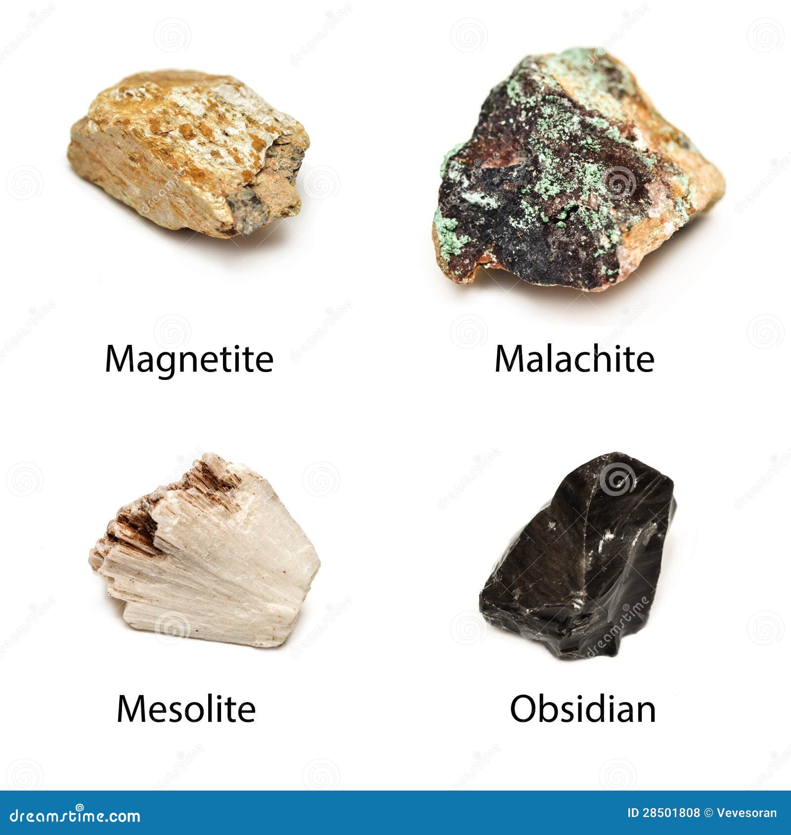 Raw minerals stock photo. Image of four, gemology, group - 28501808