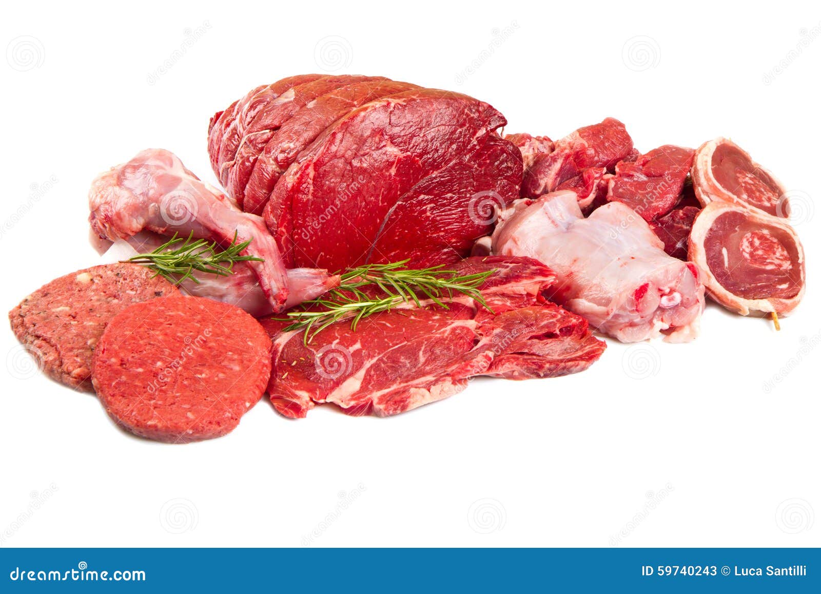 Raw mix meat stock image. Image of gourmet, culinary - 59740243