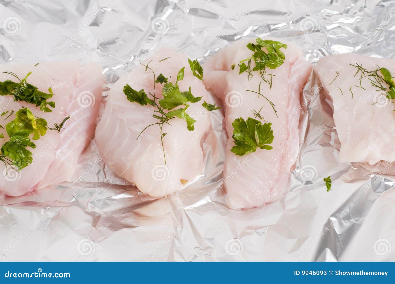 Raw monk fish stock image. Image of white, monk, seafood - 9946093