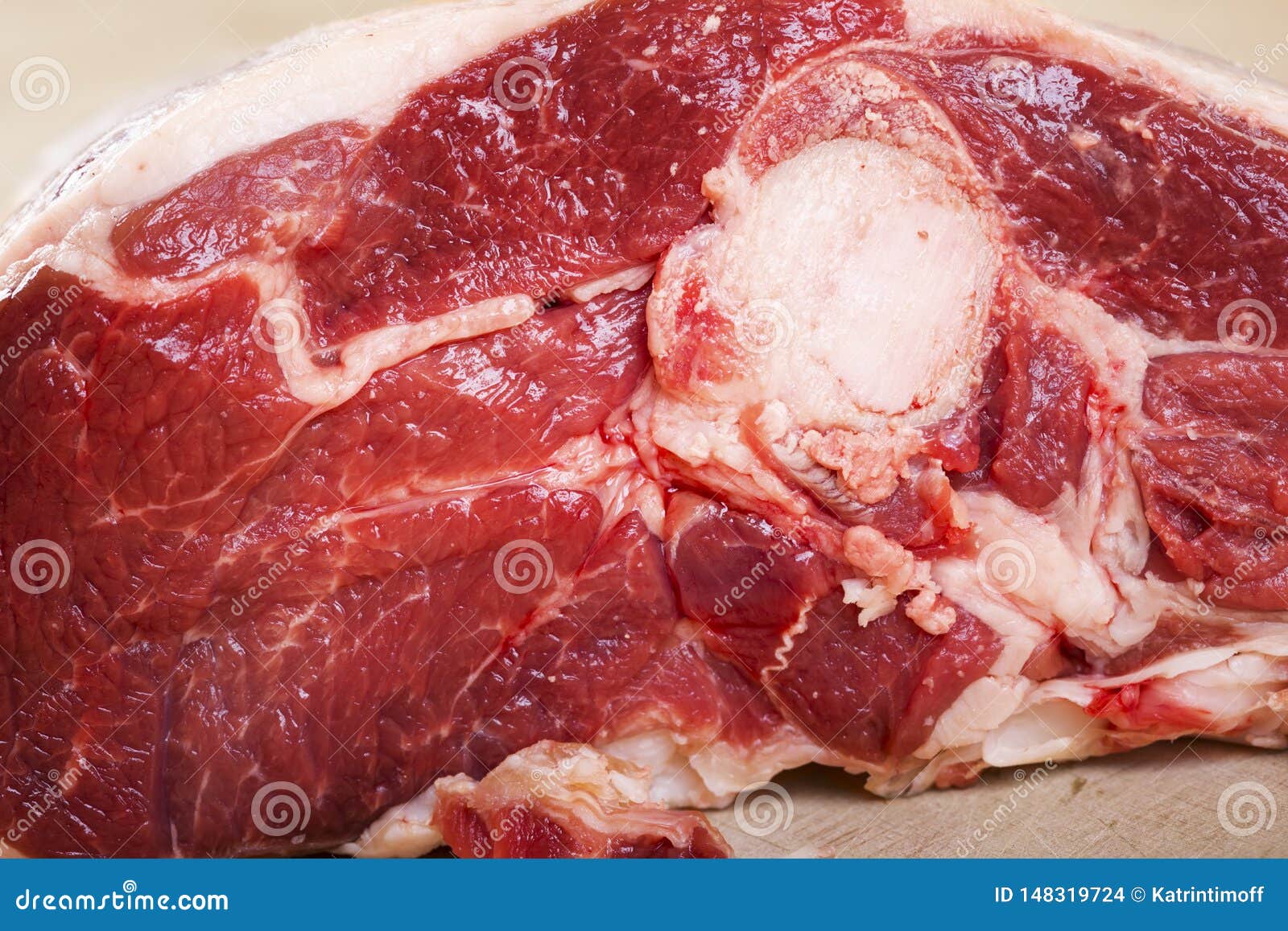 Raw mutton meat with rib stock photo. Image of culinary - 148319724