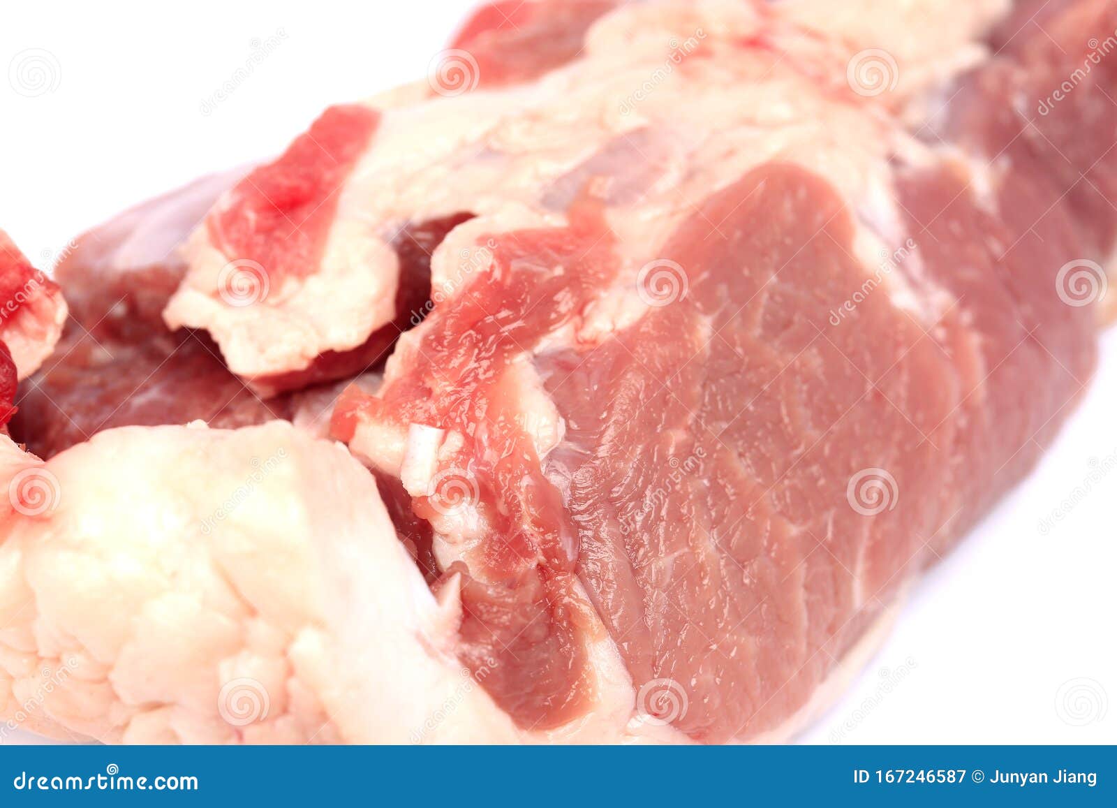 Raw mutton meat stock image. Image of meal, block, kitchen - 167246587