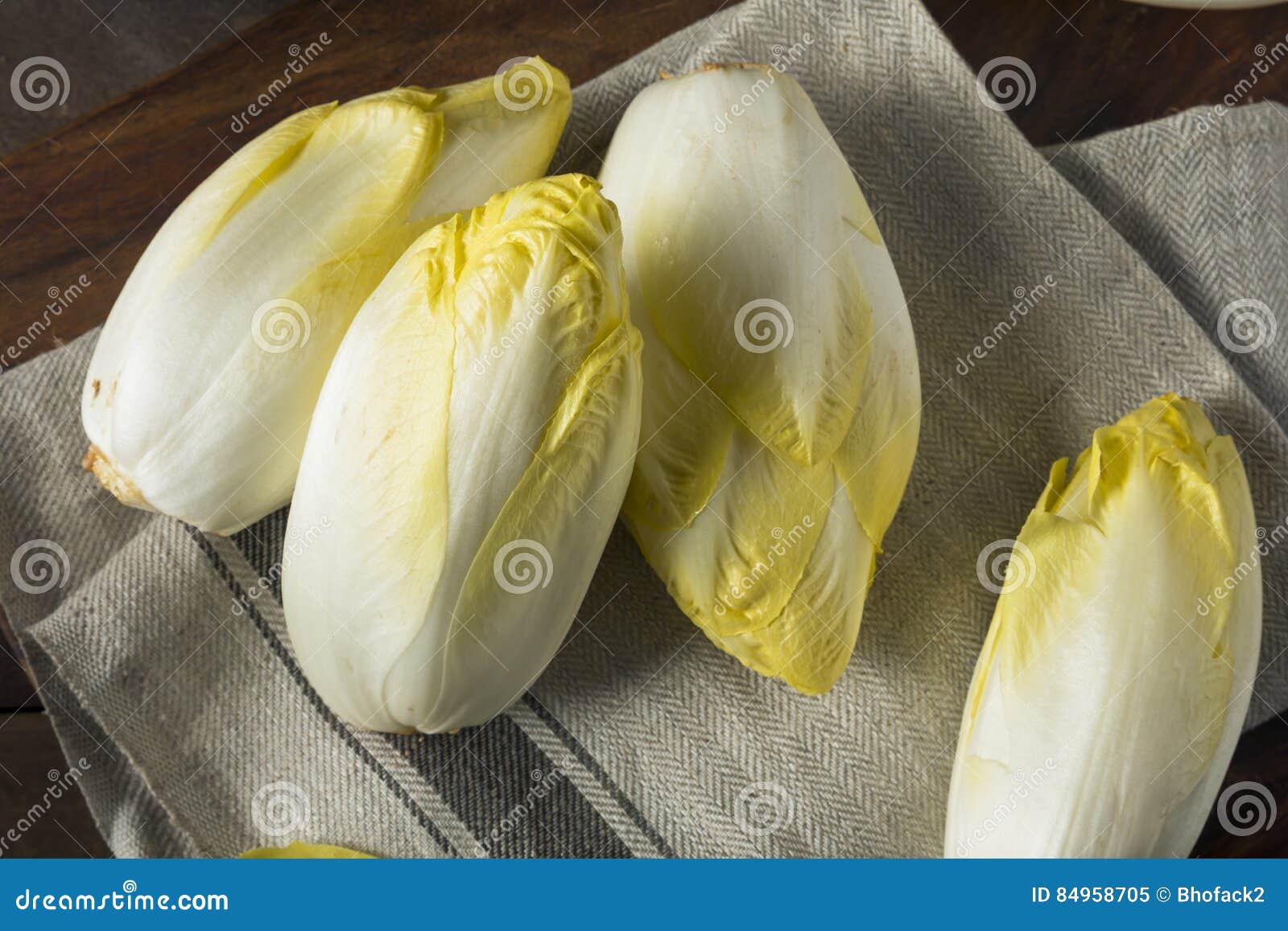 Raw Organic Belgian Endive stock image. Image of leaf - 84958705
