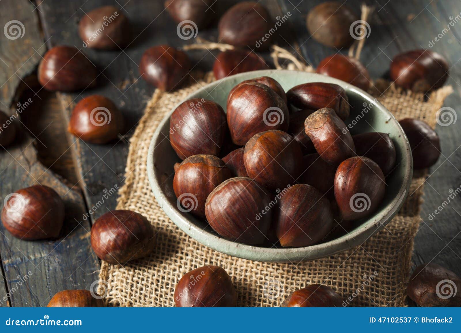 Raw Organic Brown Chestnuts Stock Image - Image of edible, season: 47102537