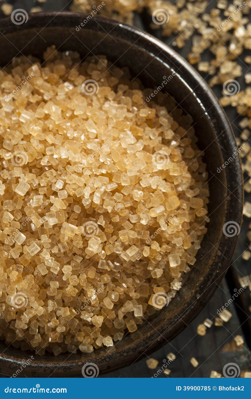 Raw Organic Cane Sugar stock image. Image of sweetness - 39900785