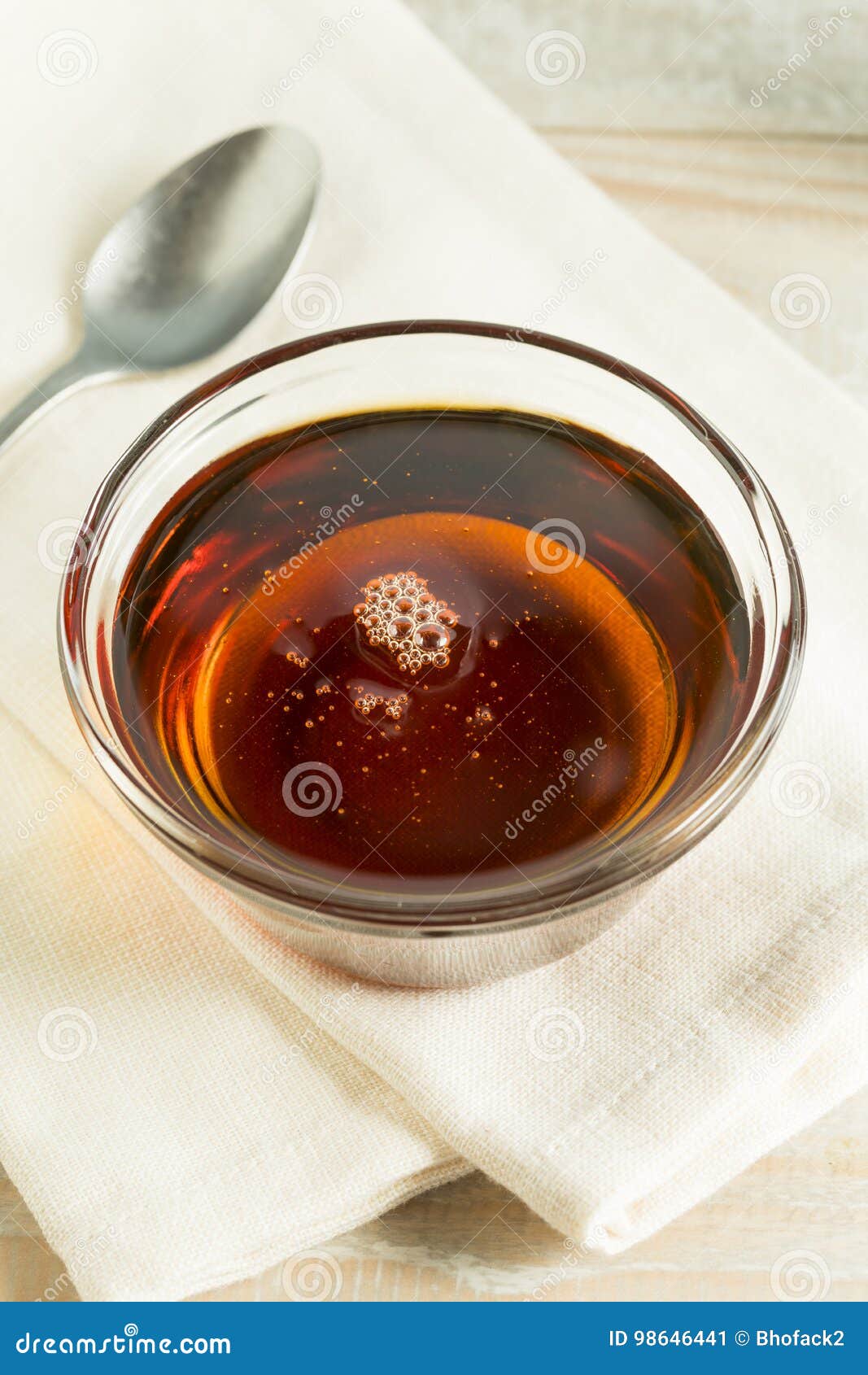 Raw Organic Dark Agave Syrup Stock Image - Image of fructose, healthy ...