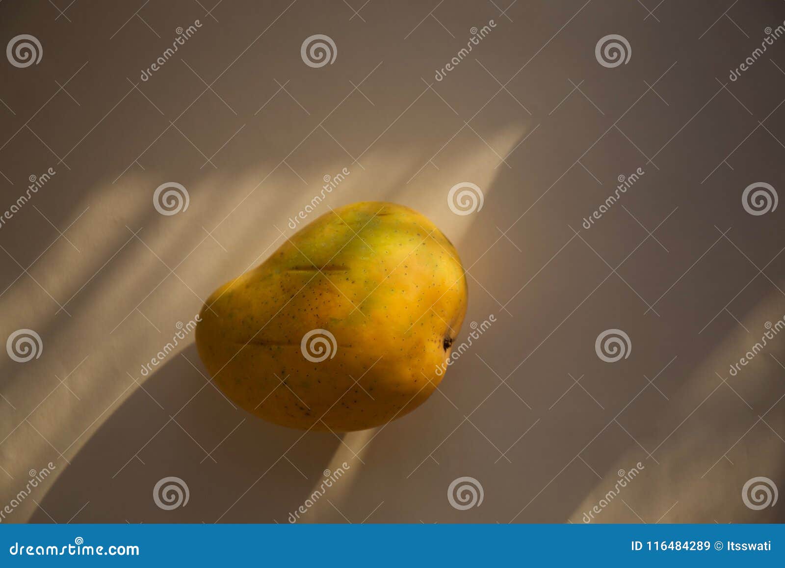 Flat Lay Mango on a White Background Stock Image - Image of freshness ...