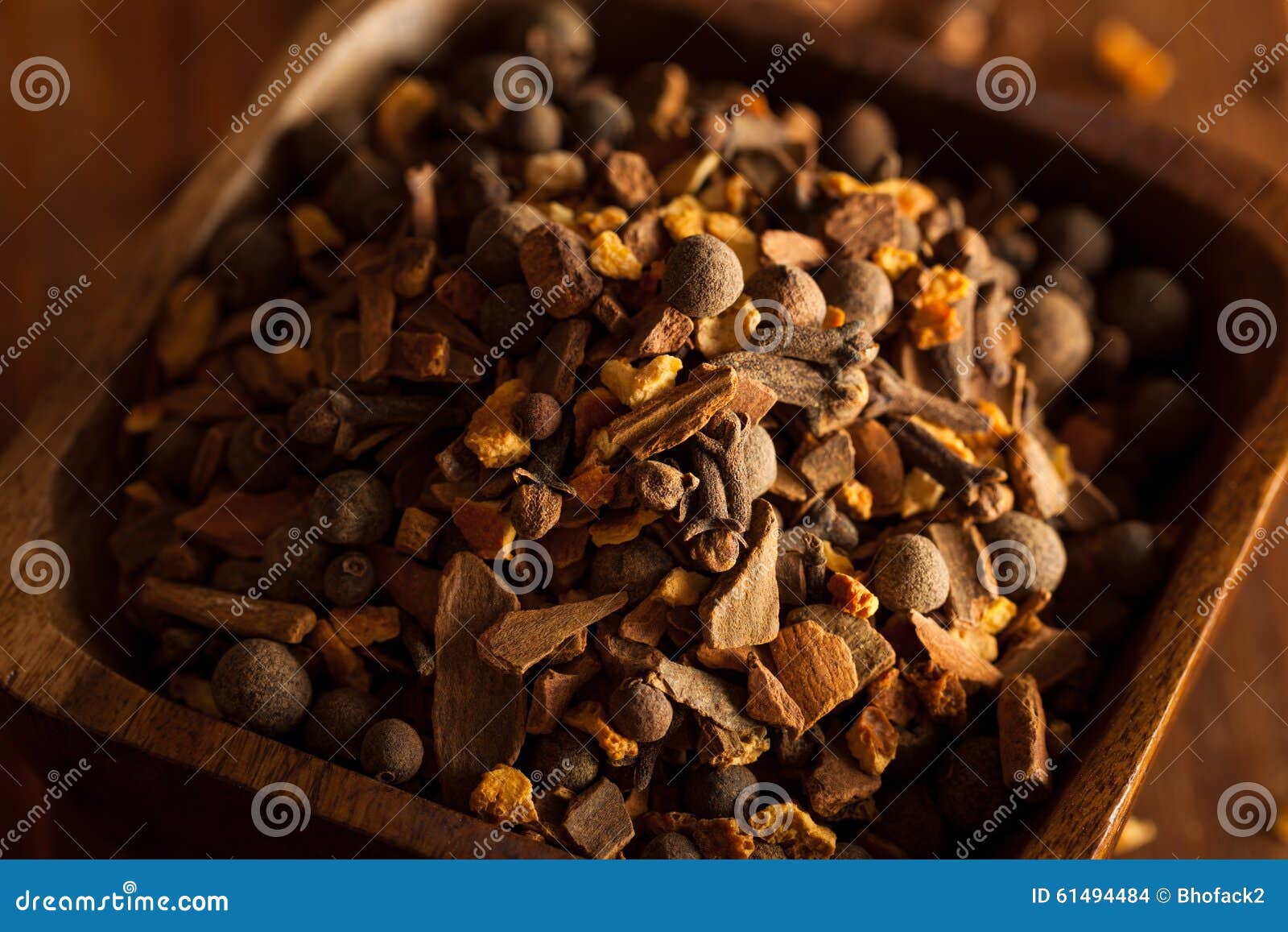 Raw Organic Mulling Spices stock photo. Image of cinnamon - 61494484