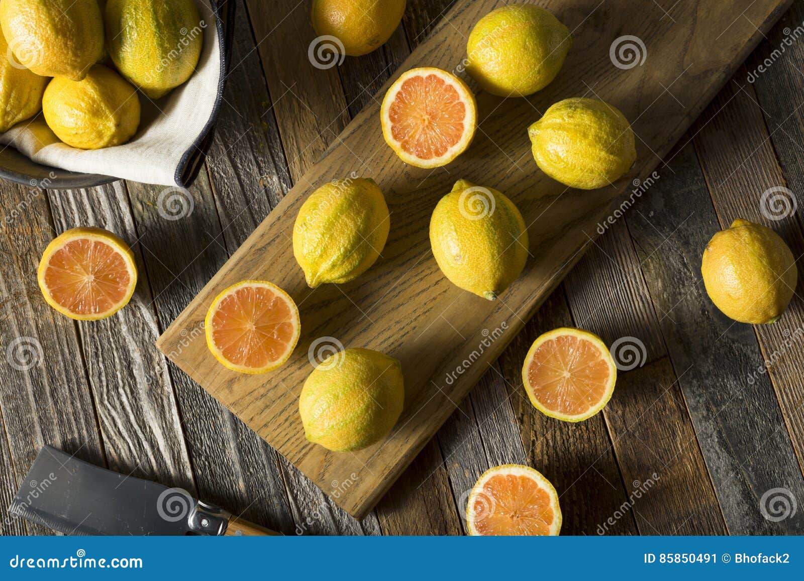 Raw Organic Pink Lemons stock image. Image of pink, summer - 85850491