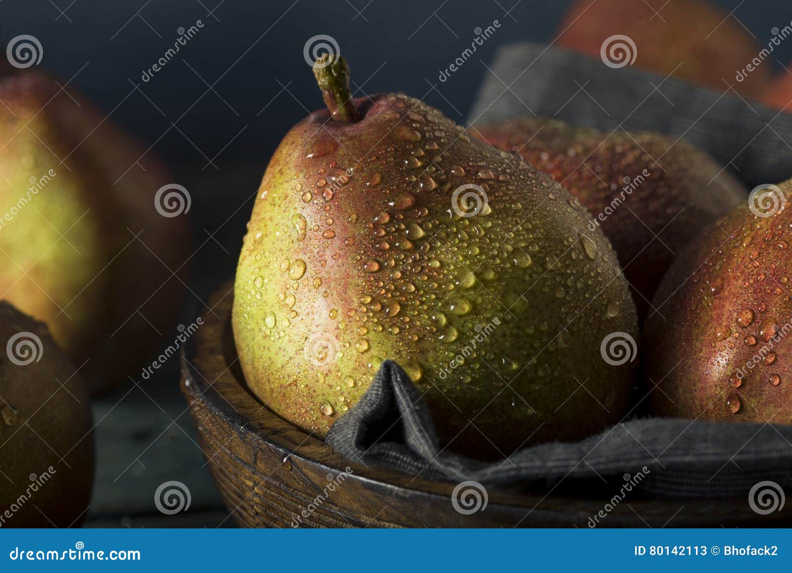 Raw Organic Red Anjou Pears Stock Image - Image of ripe, juicy: 80142113