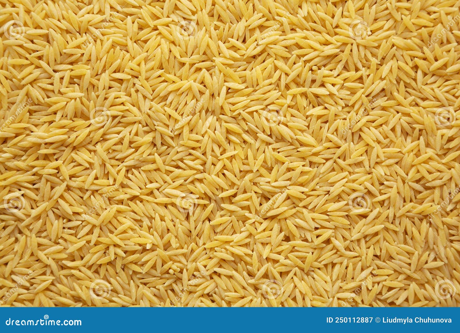 Raw Organic Risoni Pasta Background Stock Image - Image of food ...