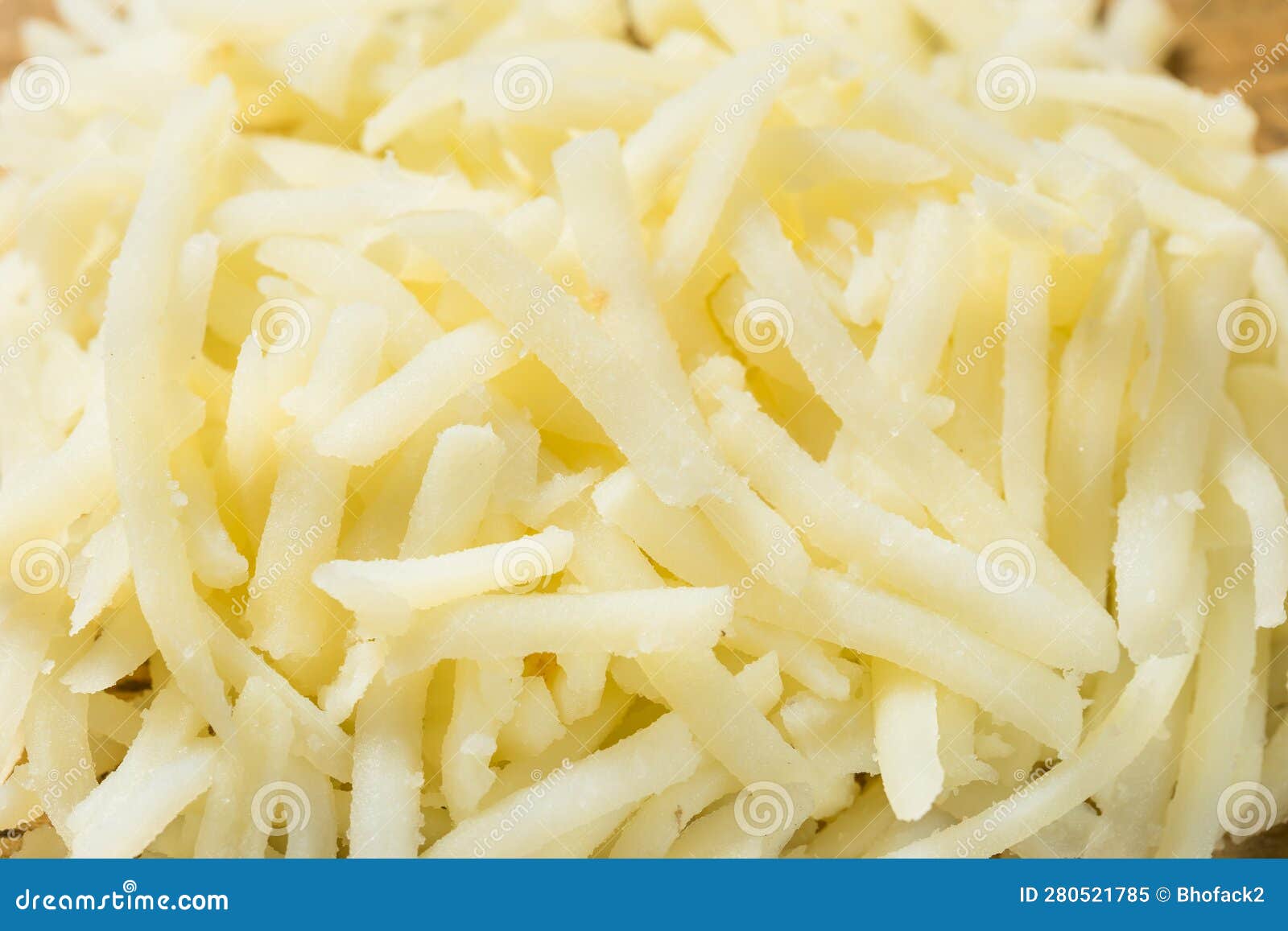 Raw Organic Shredded Potatoes Stock Image - Image of brown, vegetable ...