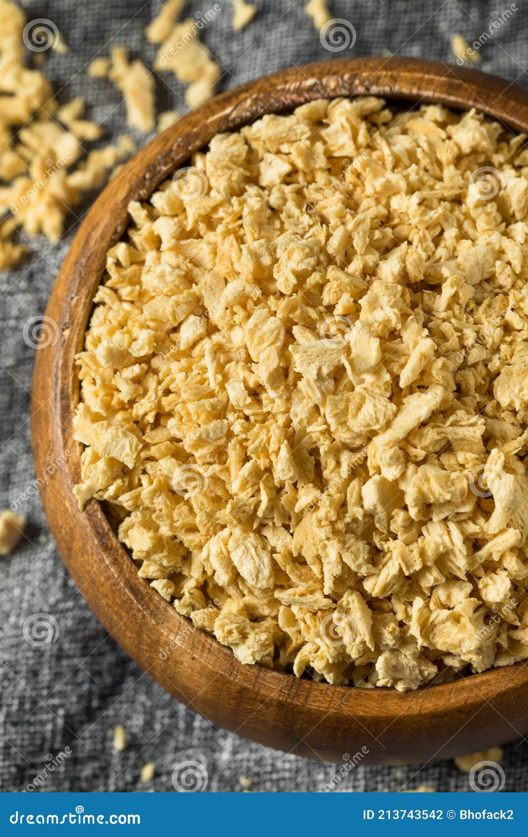 Raw Organic Textured Vegetable Protein TVP Stock Photo - Image of ...