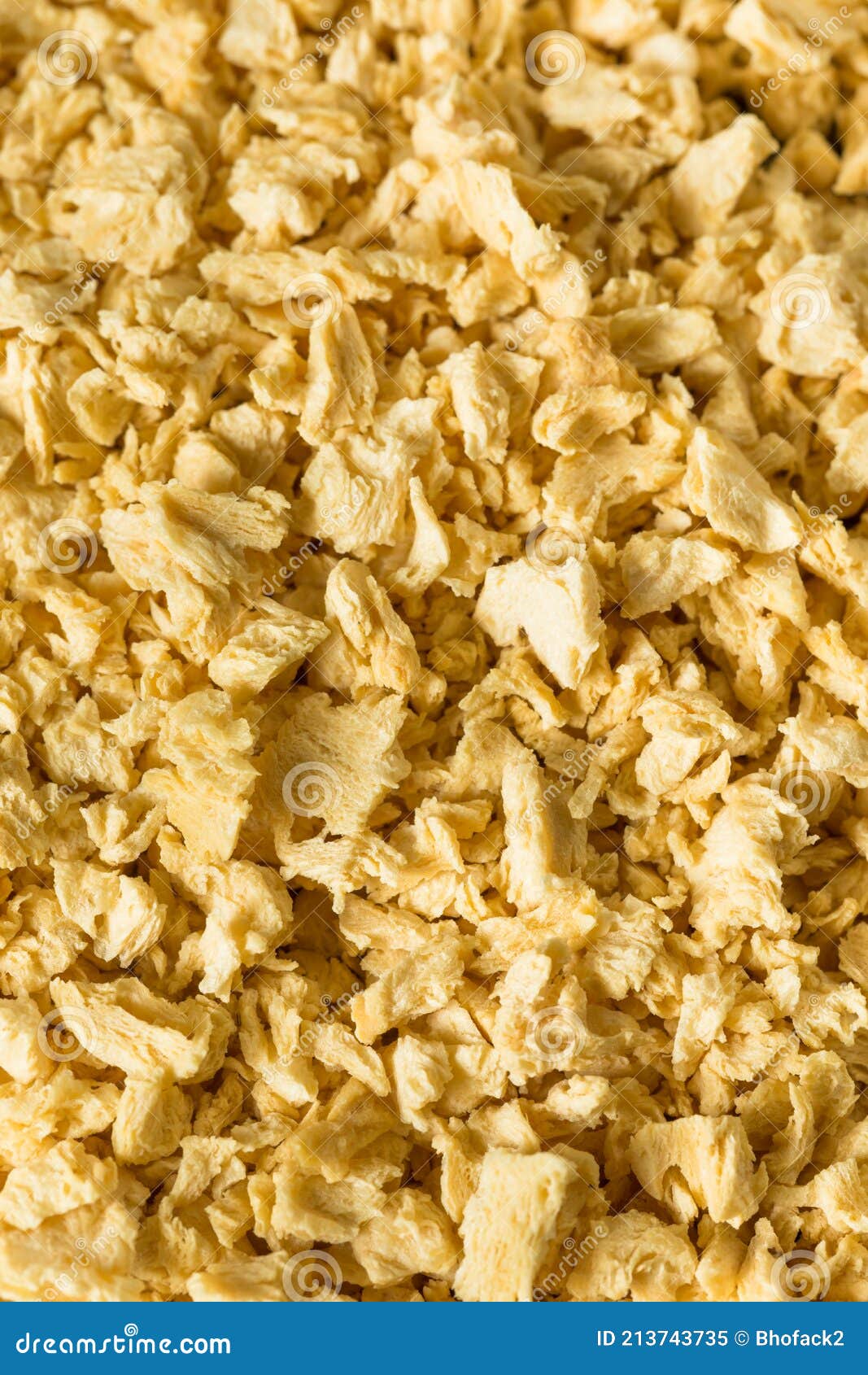 Raw Organic Textured Vegetable Protein TVP Stock Image - Image of ...