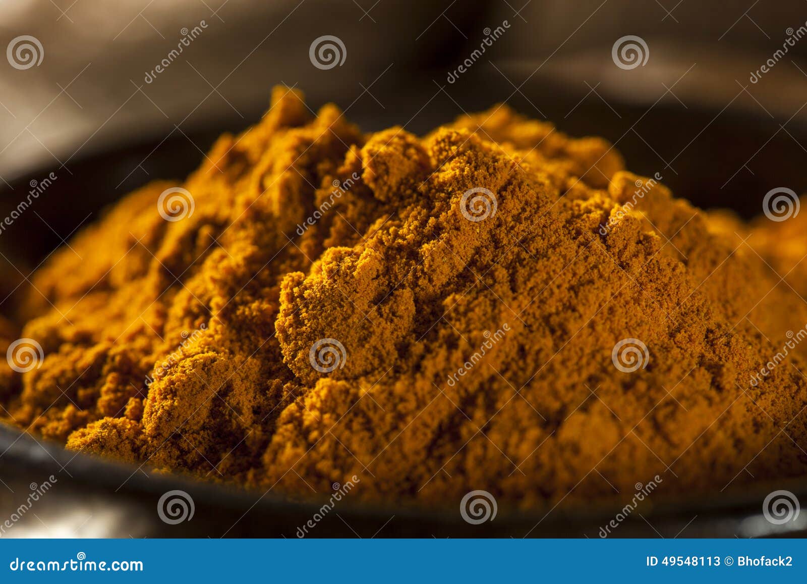 Raw Organic Turmeric Spice stock image. Image of aromatic - 49548113