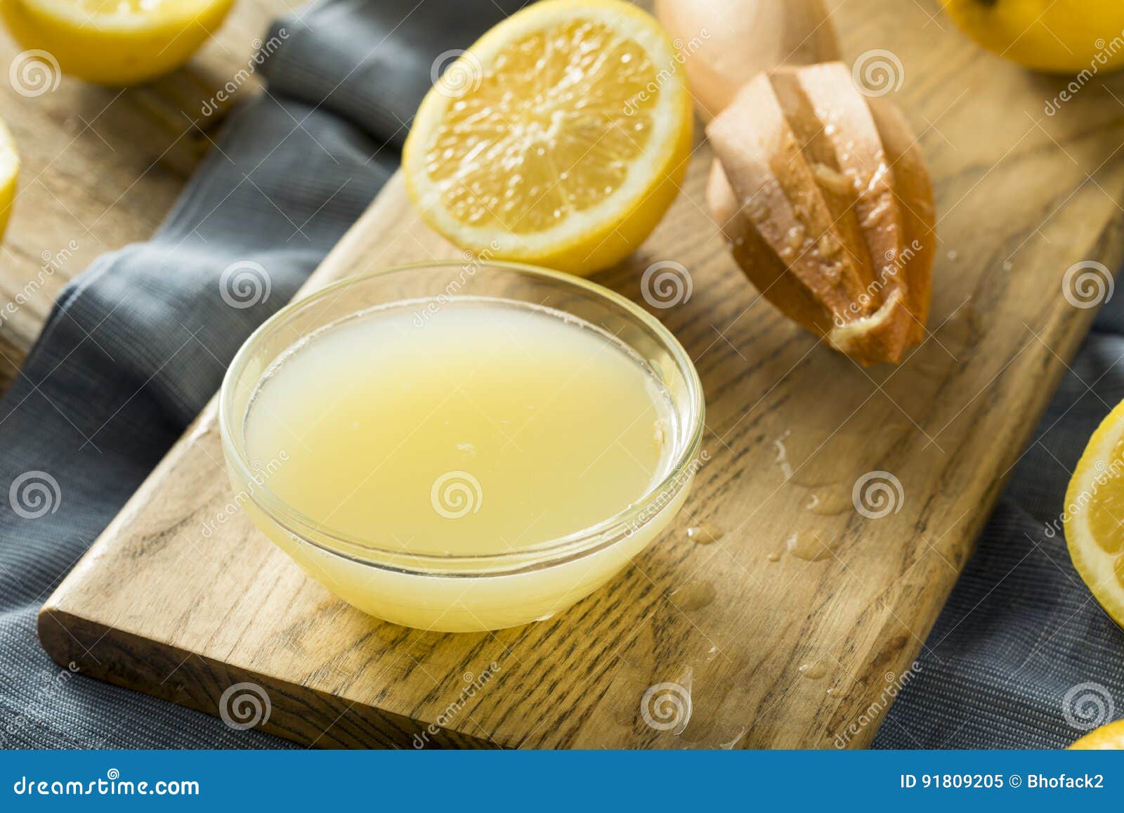 Raw Organic Yellow Lemon Juice Stock Image - Image of glass, nature ...