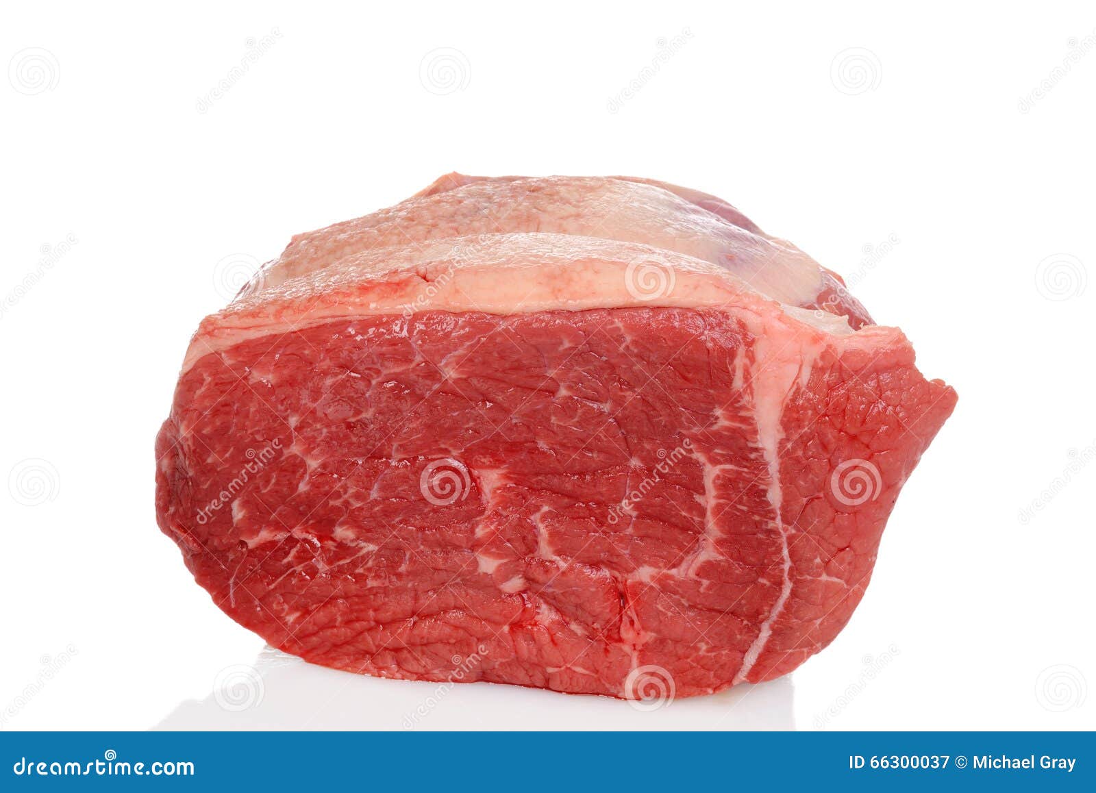 Raw Outside Round Beef Roast Stock Image - Image of juicy, roast: 66300037