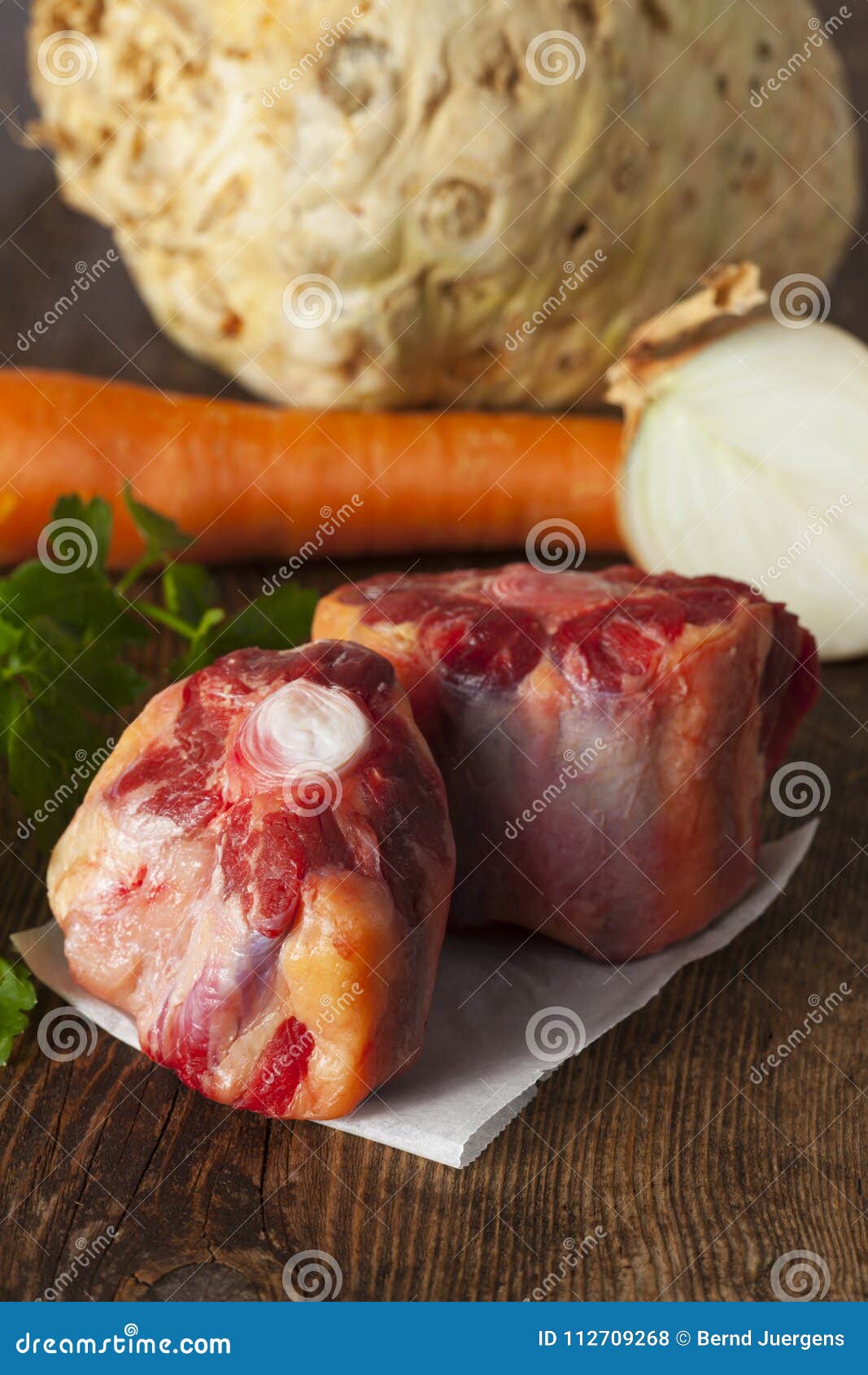 Raw ox tail stock photo. Image of ingredient, white - 112709268