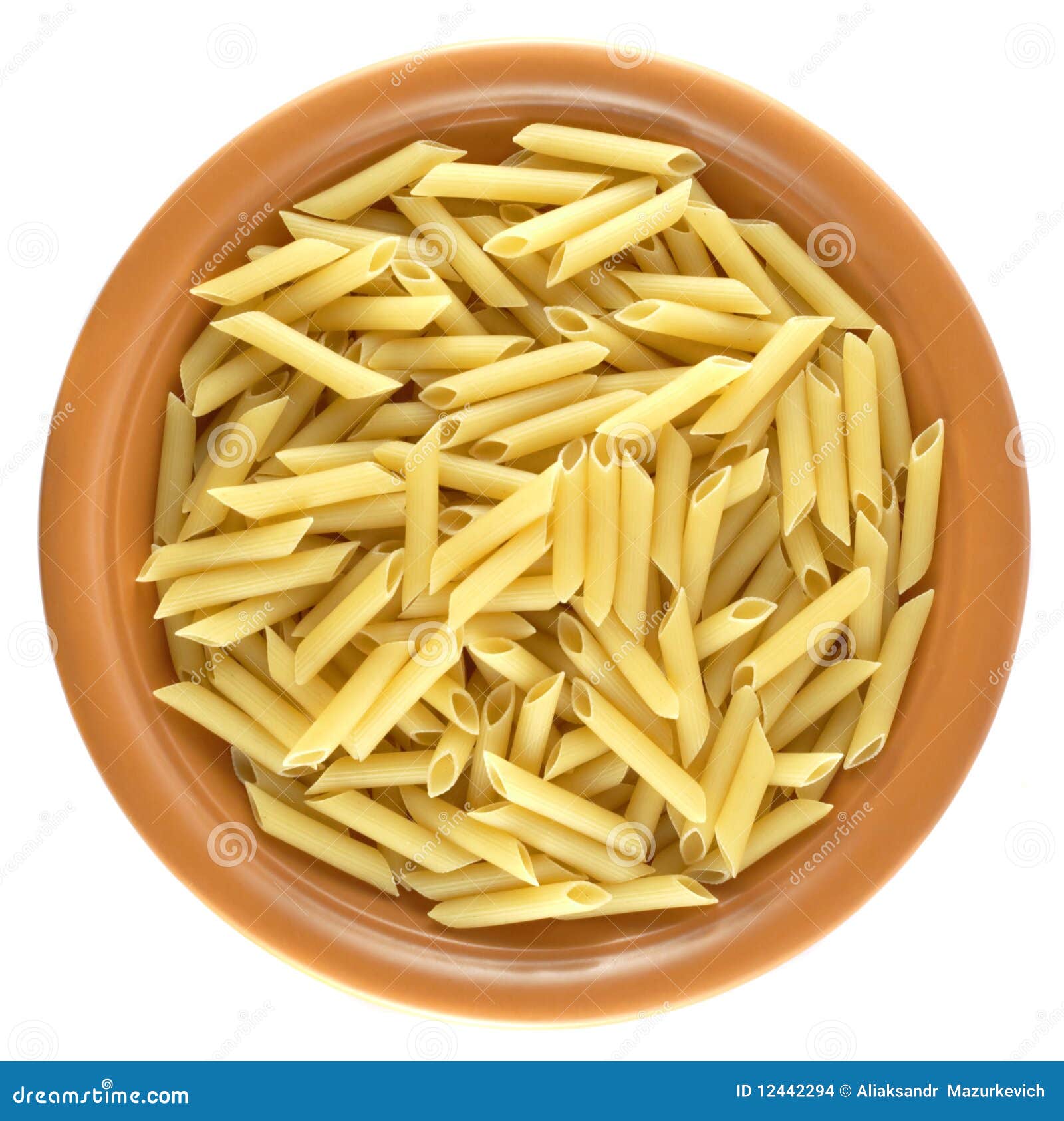 Raw pasta stock photo. Image of macro, carbohydrate, kitchen - 12442294