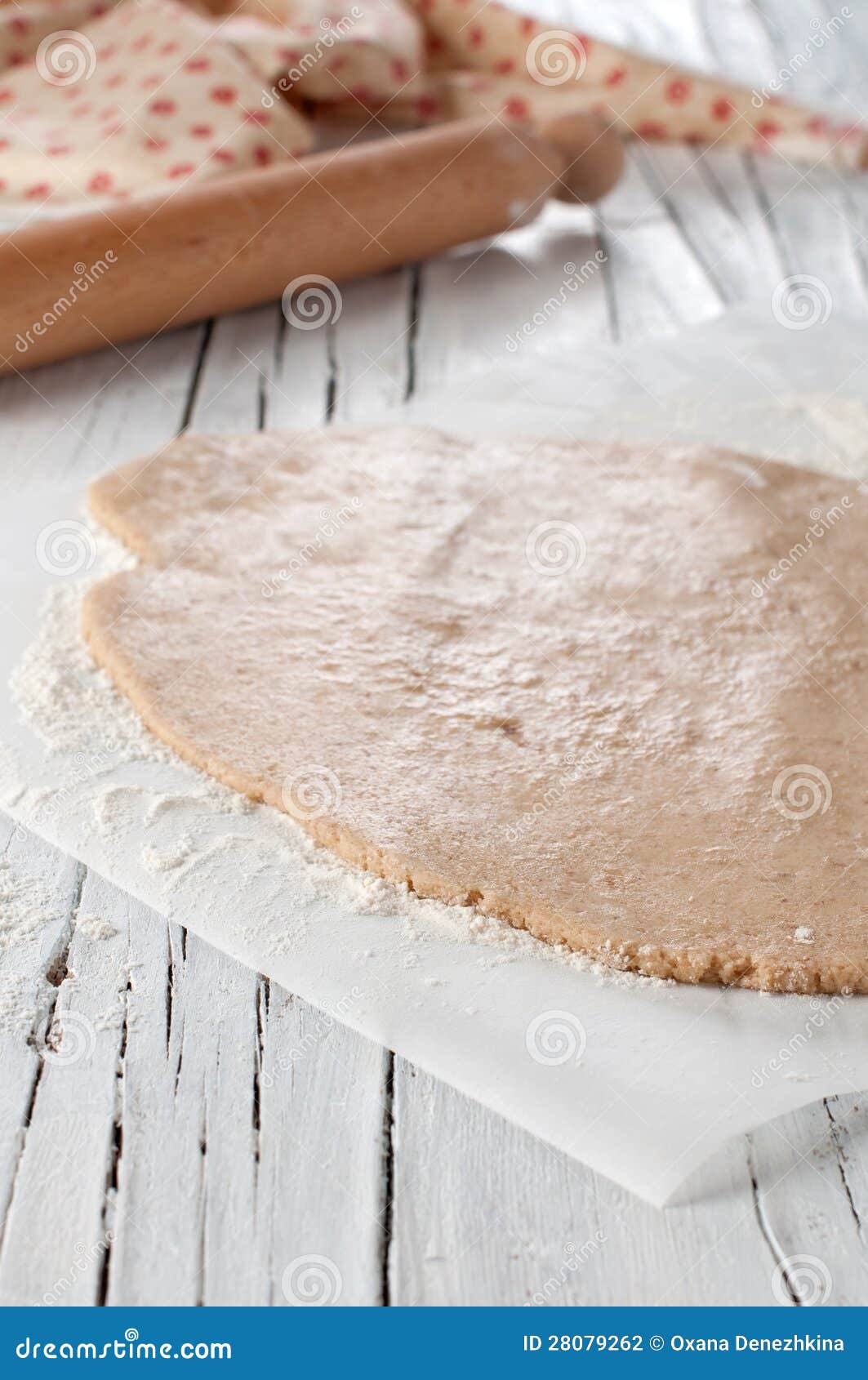 Raw pastry stock photo. Image of table, food, vertical - 28079262